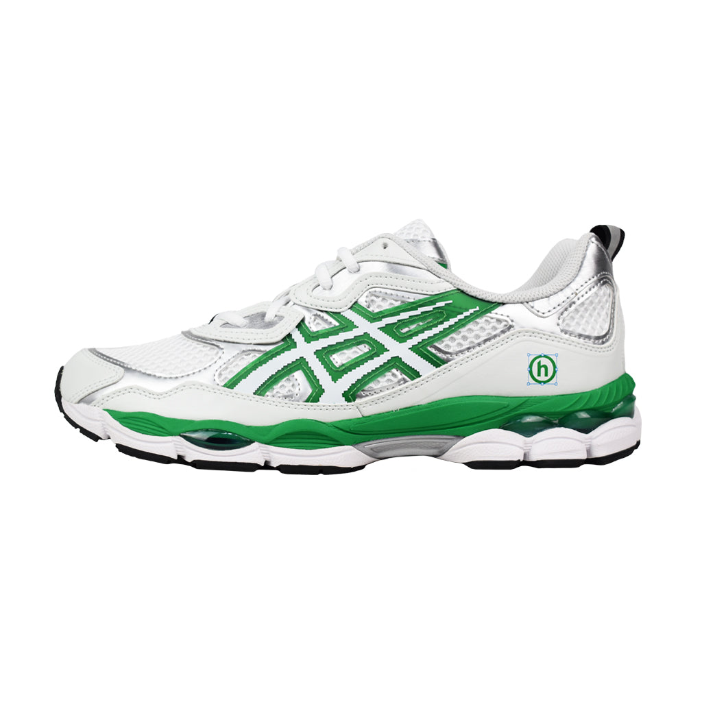 ASICS x Hidden NY Gel-NYC - White / Jolly Green | Points Streetwear ...
