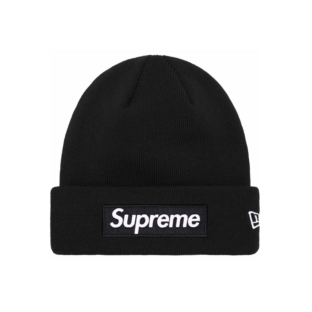 Supreme x New Era Box Logo Beanie – Black | Australia New Zealand ...