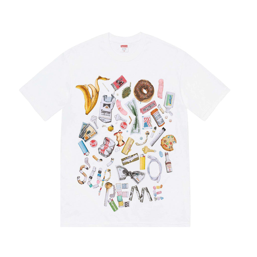 Supreme Trash Tee - White | Points Streetwear Store | Brisbane