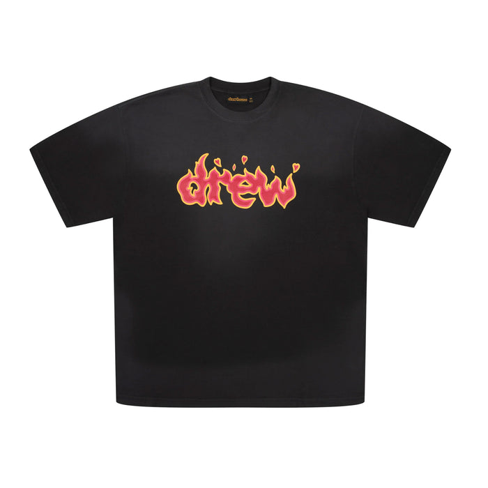 Drew House SS Lit Drew Tee - Faded Black | Points Streetwear Store ...