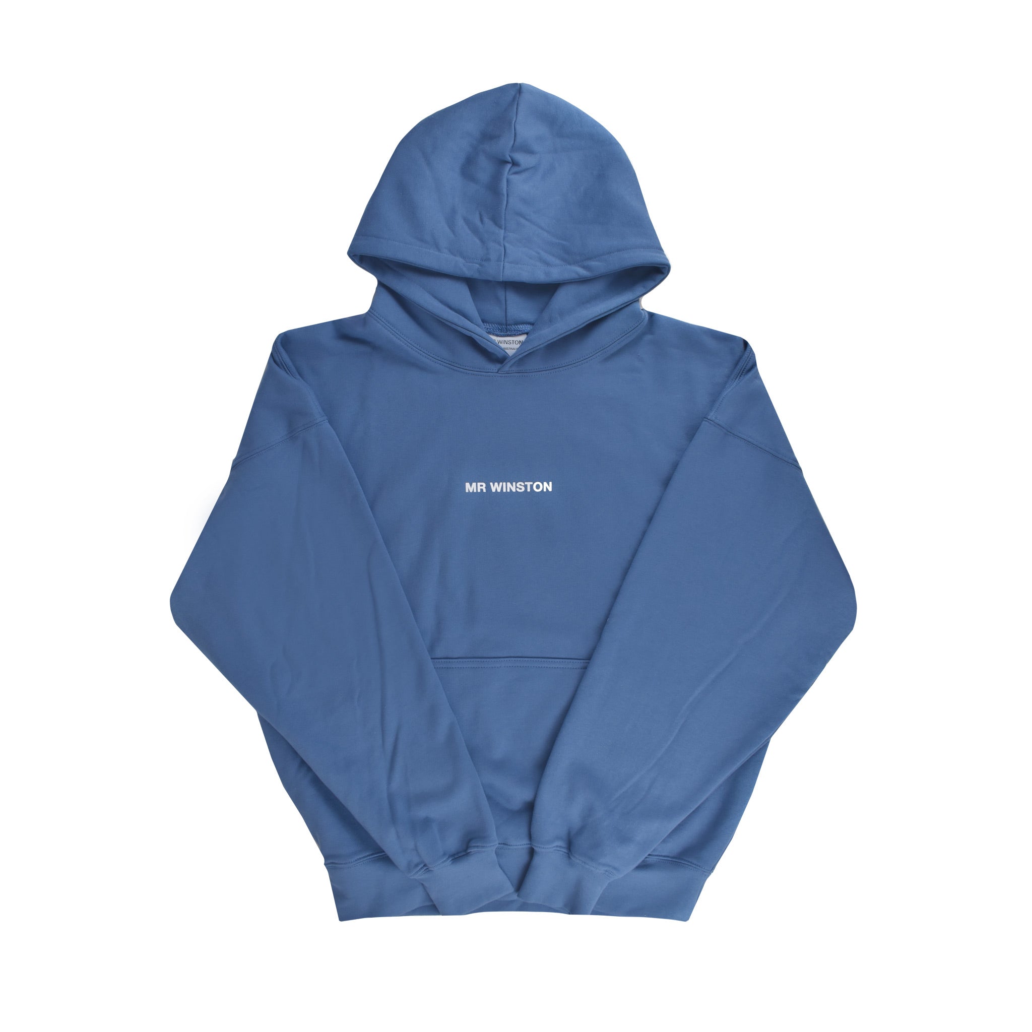 Mr Winston Co. Puff Hooded Sweat - Slate | Points Streetwear Store ...